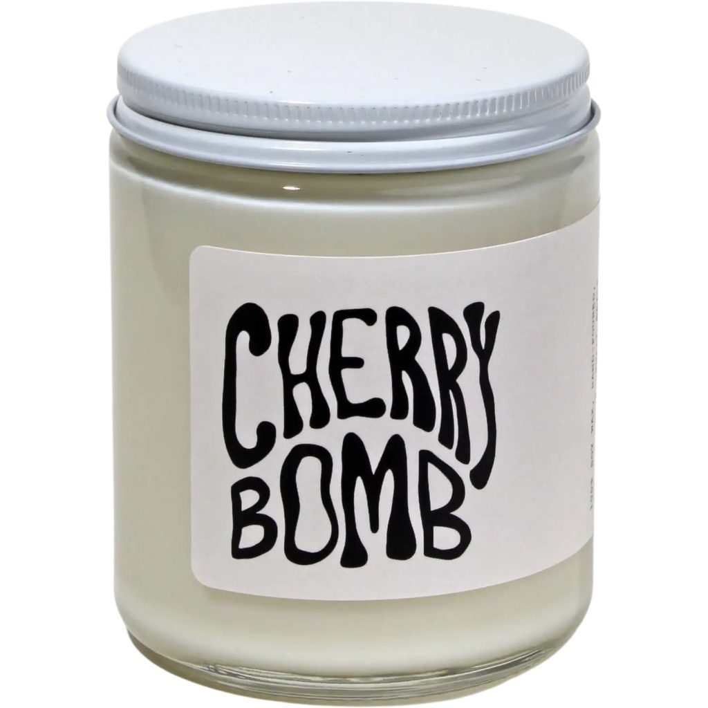 MOCO's Cherry Bomb Soy Candle - Sofiest Designs