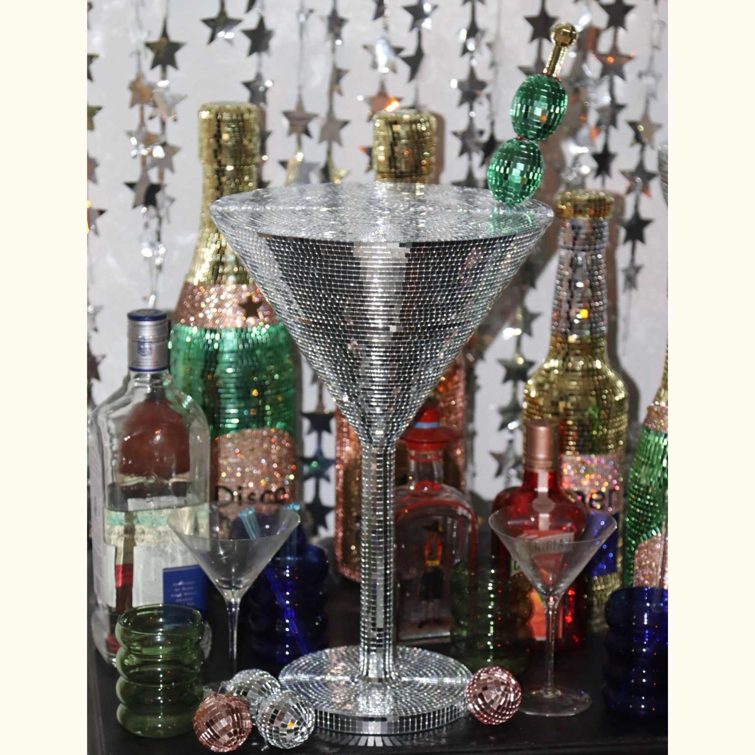 Giant Disco Martini Glass Sofiest Designs