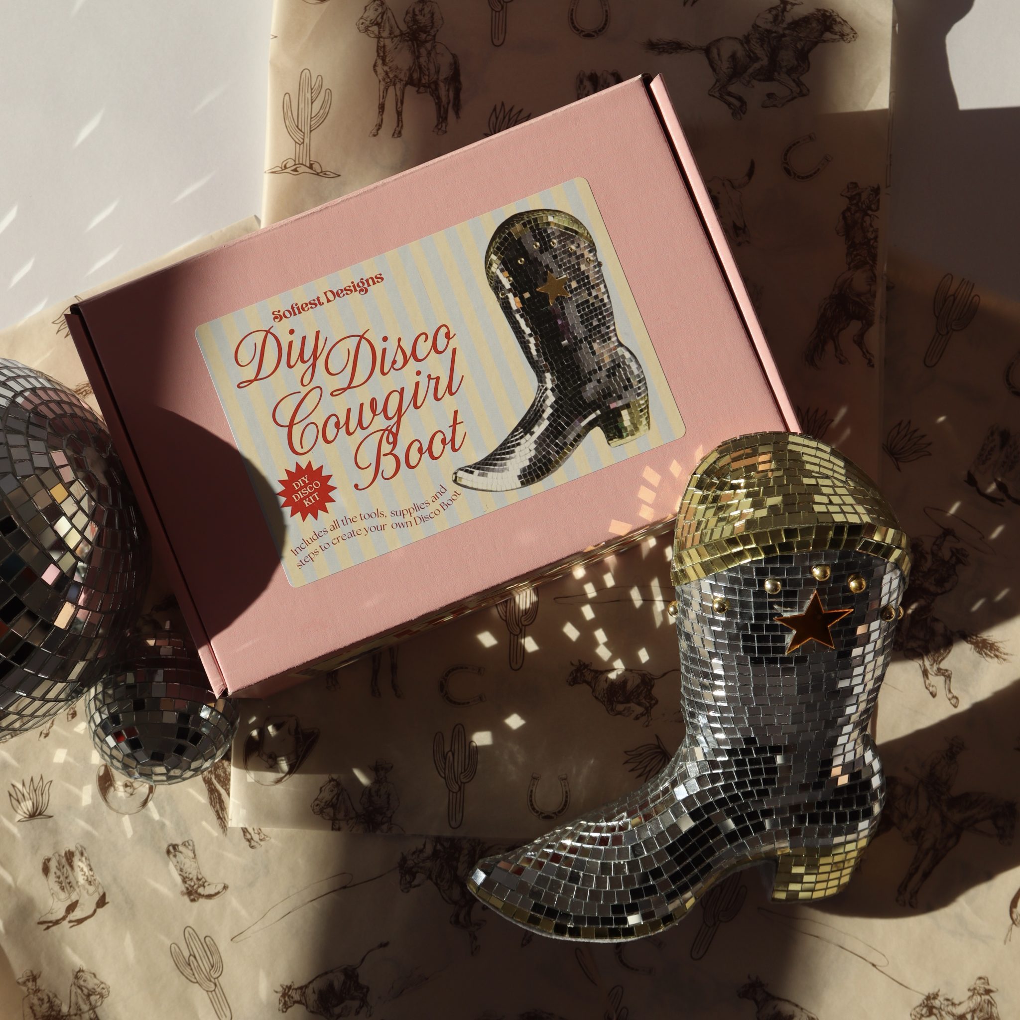 DIY Disco Cowgirl Boot Kit - Sofiest Designs